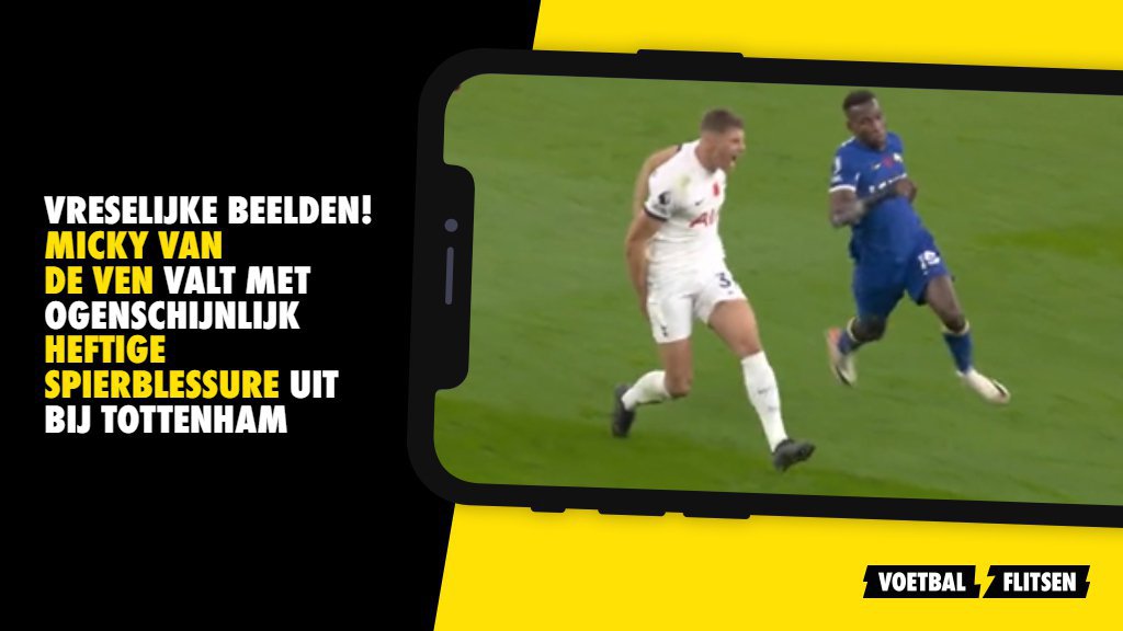 Vreselijke beelden: Van de Ven schreeuwt het uit na flinke spierblessure