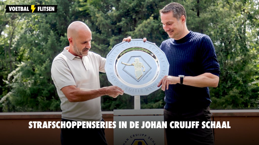 Hoe vaak komen strafschoppenseries voor in de Johan Cruijff Schaal?